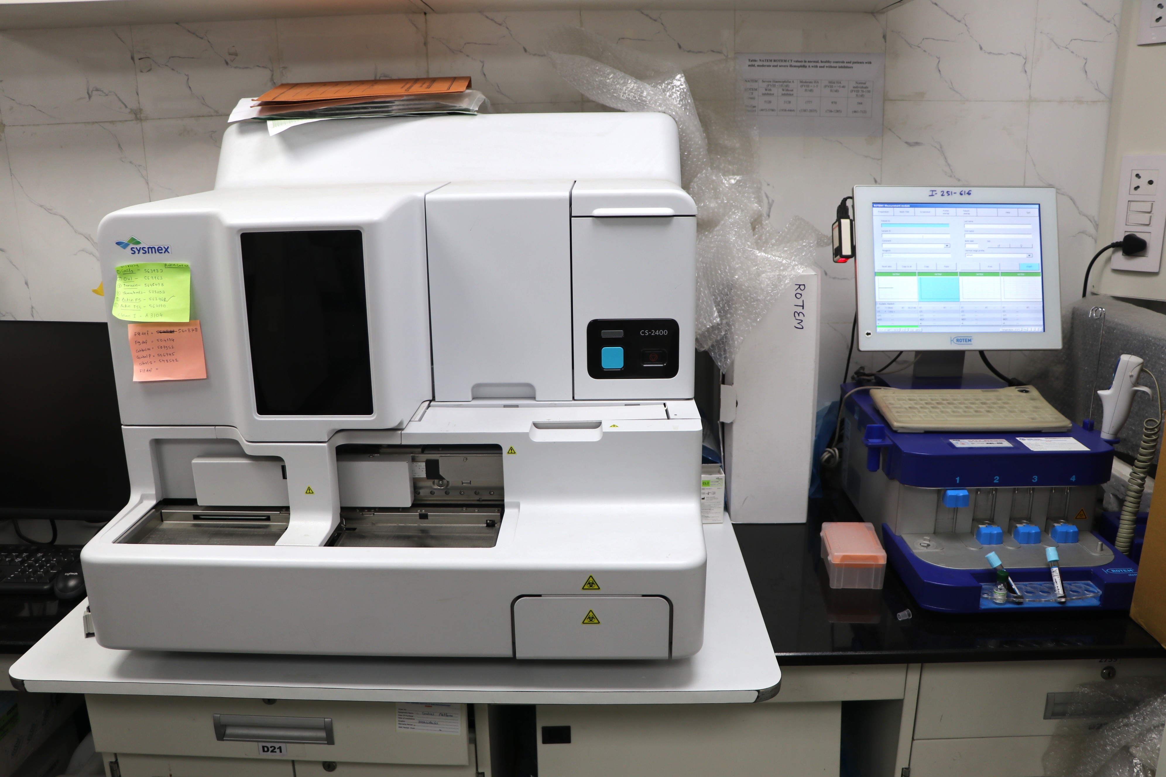 Haemostatis & Thrombosis - I Lab